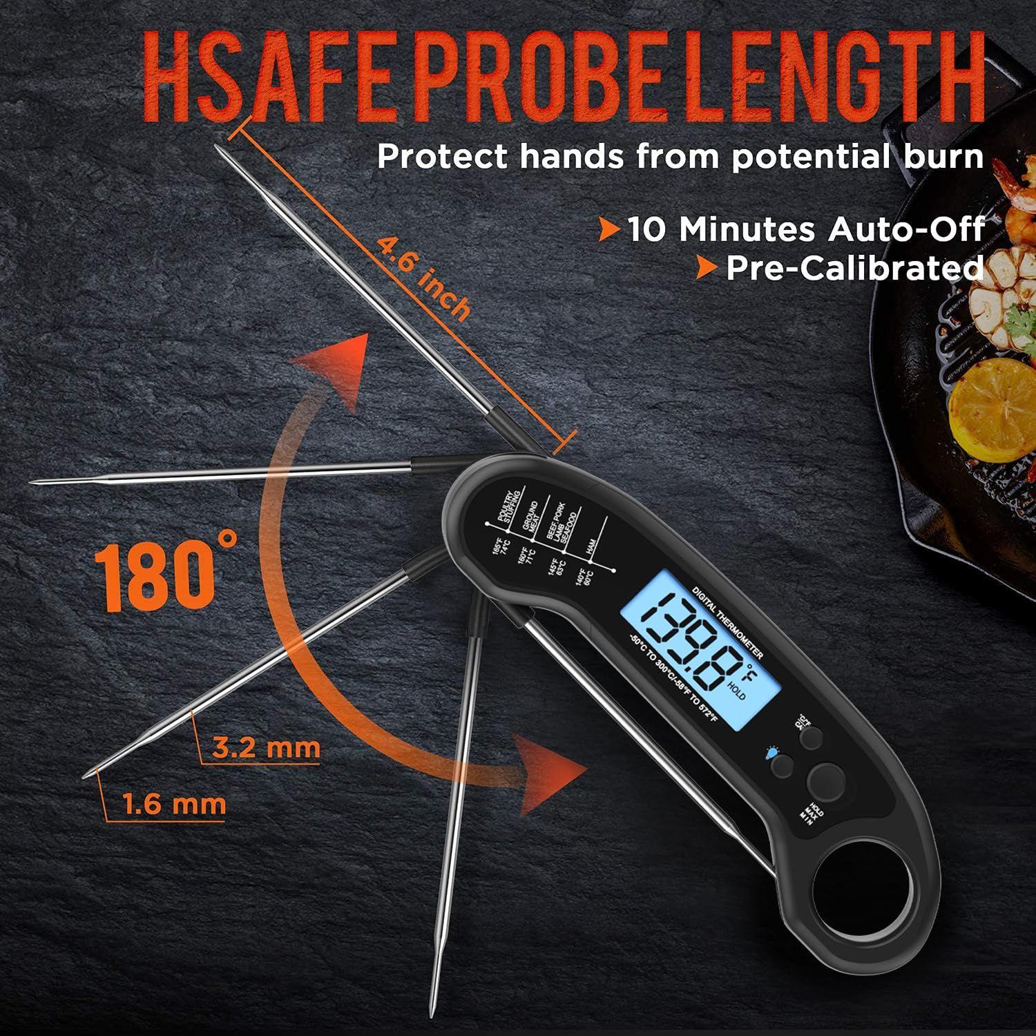 Refurbished Rouuo Digital Meat Thermometer | Reebelo